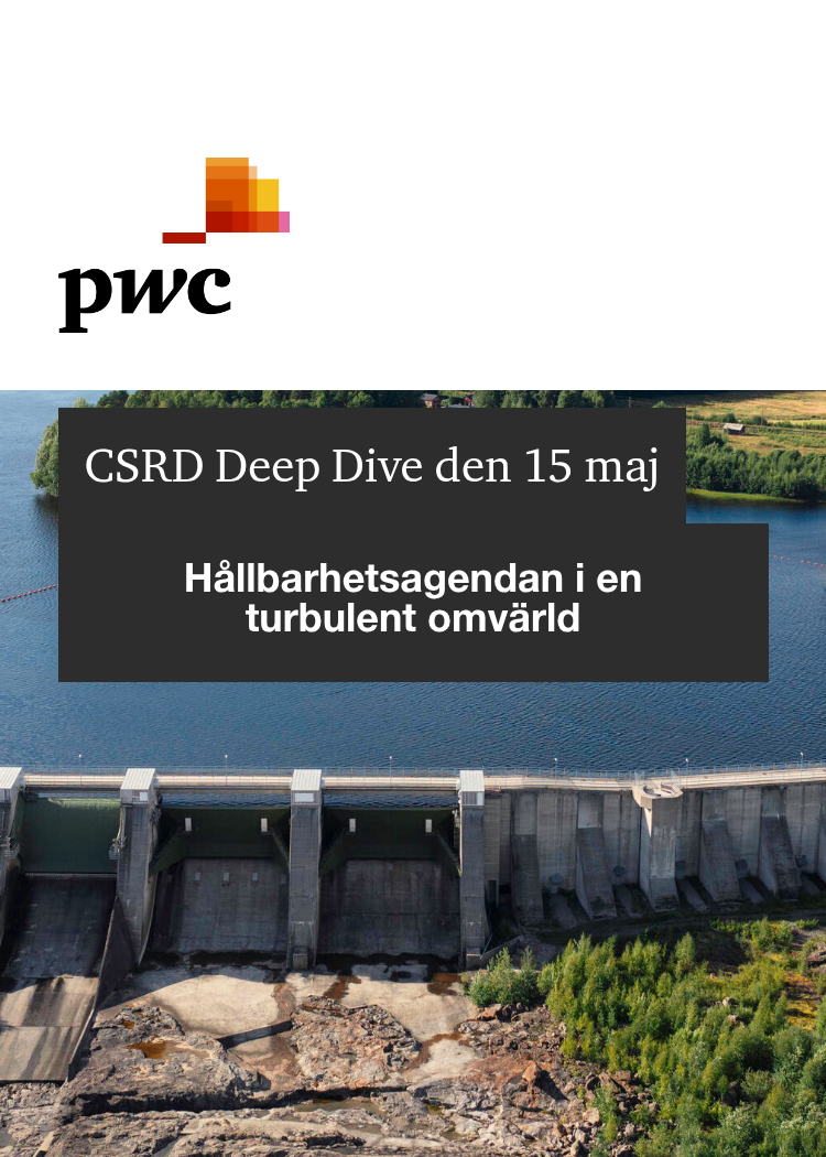 CSRD Deep Dive den 15 maj