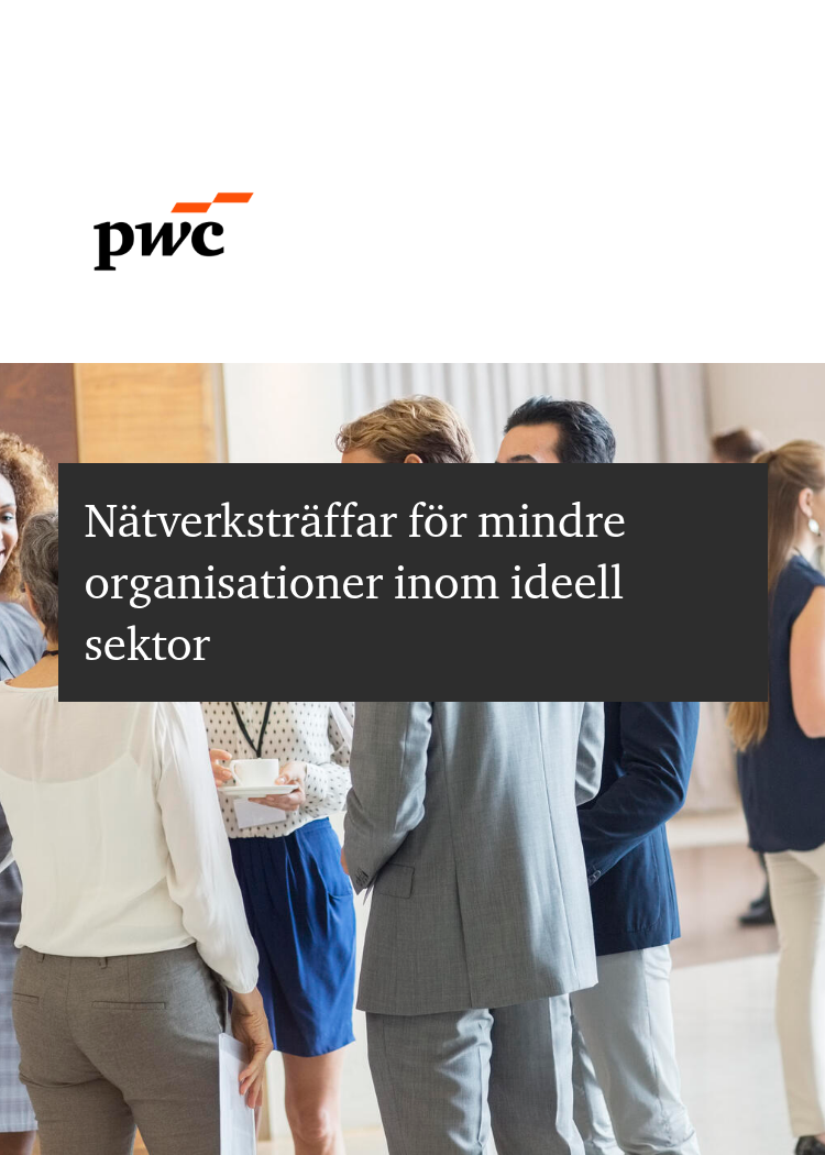 Nätverksträffar för mindre organisationer inom ideell sektor